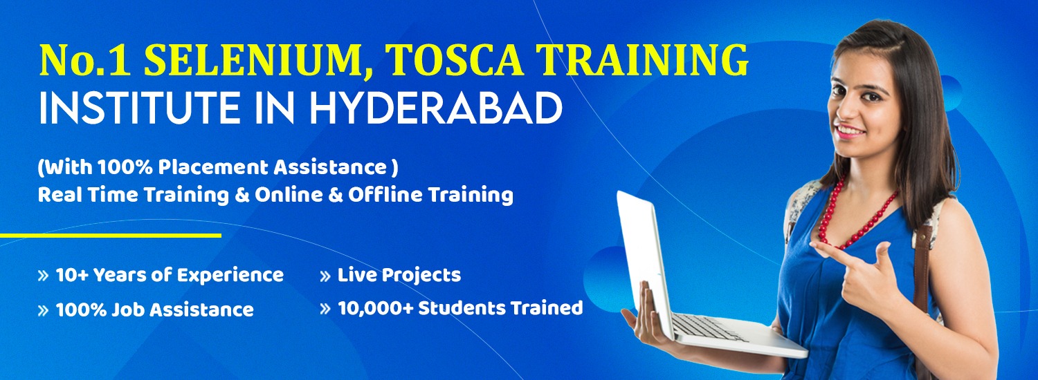 Selenium, Tosca Training Institute in Hyderabad | Next IT Career